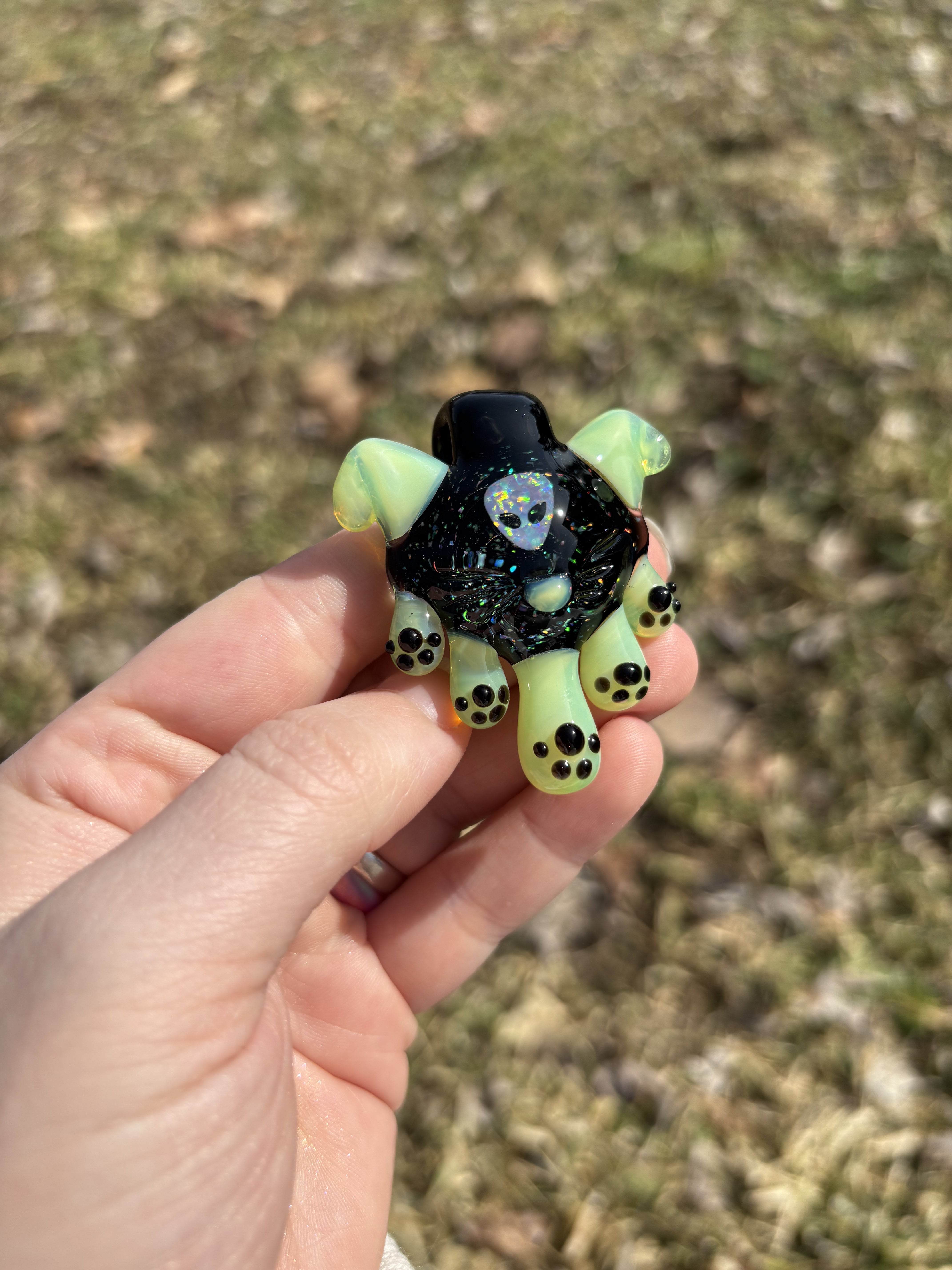 Melty 5 Drip Alien Kitty – Rhythm Glass